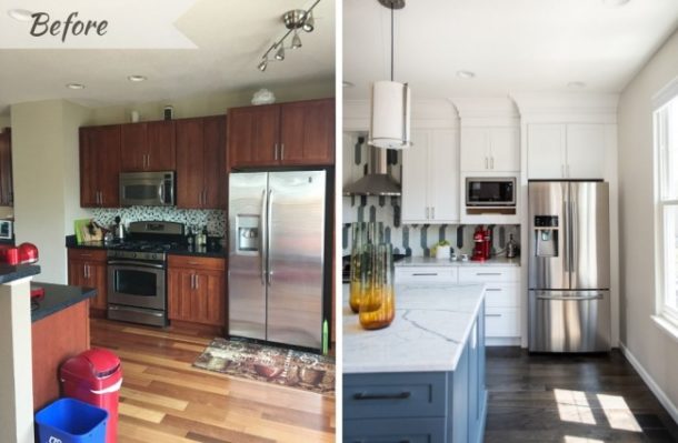Modern Townhome Kitchen Design • Denver Interior Design | Beautiful Habitat