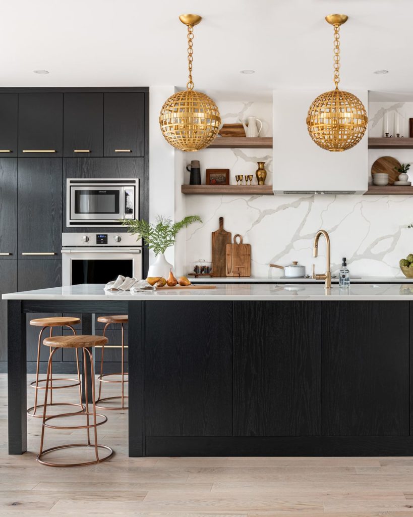 Black Kitchen Design Inspiration - Denver Interior Design | Beautiful ...